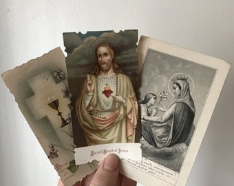Antique holy card | Etsy
