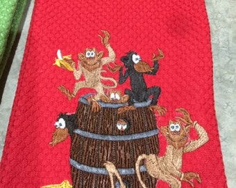 Barrel of monkeys | Etsy