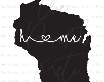 Wisconsin svg | Etsy