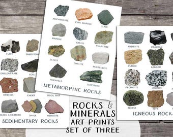 Sedimentary rock | Etsy