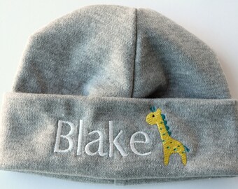 Giraffe beanie hat | Etsy