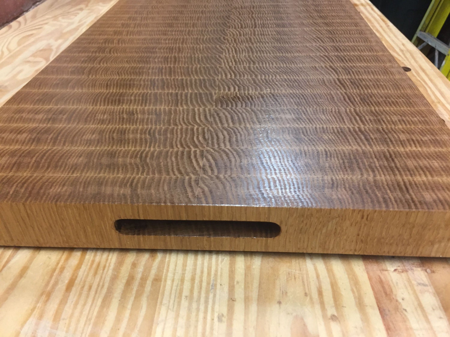 Quarter-Sawn White Oak End Grain Chopping Block