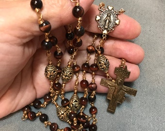 HeartFelt Rosaries Heirloom Wire-wrapped by HeartFeltRosaries