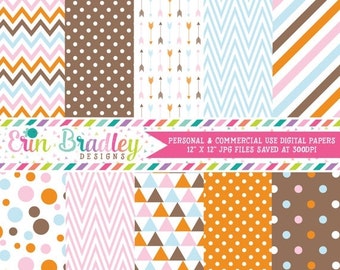 60% OFF SALE Light Blue Digital Paper Pack by ErinBradleyDesigns
