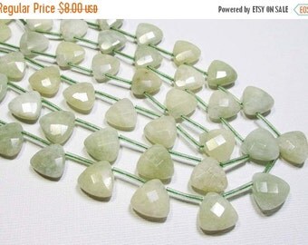 Pale green gemstone | Etsy