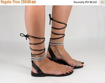 Unique style handmade leather sandals and more. by Calpas on Etsy