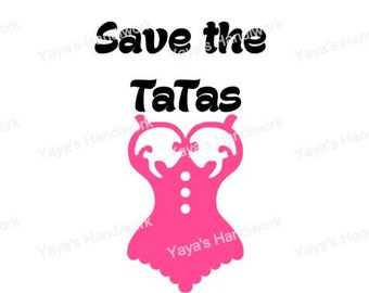 Save the tatas svg | Etsy