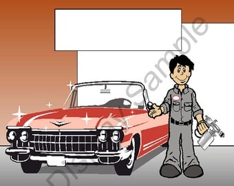 Auto body shop | Etsy