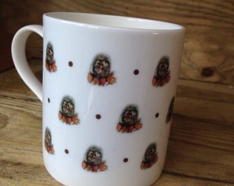 Hedgehog mug | Etsy