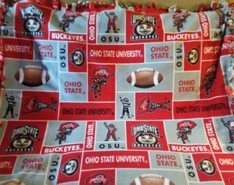 Ohio state blanket | Etsy