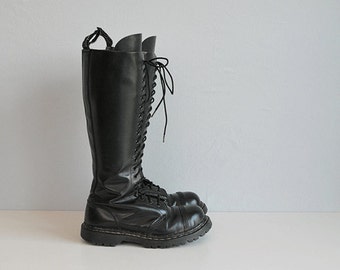 Steel toe boots | Etsy