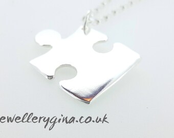 Puzzle piece jewelry | Etsy