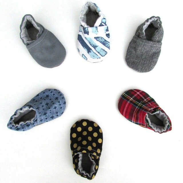 Vegan Moccs that don't fall off by Cabooties on Etsy