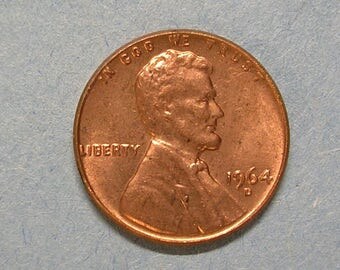 1964 penny | Etsy