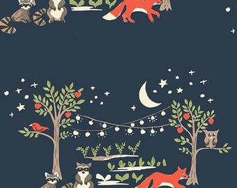 Woodland fabric | Etsy