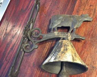 Antique cow bell | Etsy
