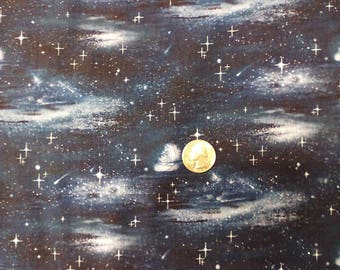 Night sky fabric | Etsy