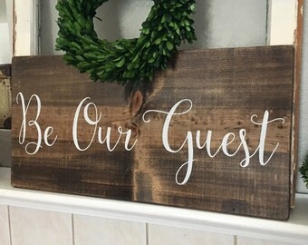 Guest house sign | Etsy