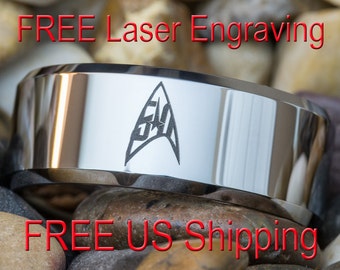 Star trek ring | Etsy