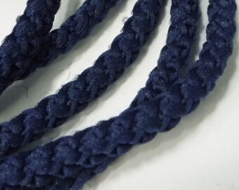 Navy blue rope cord | Etsy