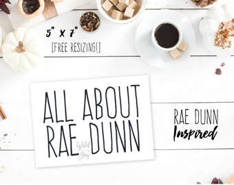Rae dunn inspired | Etsy
