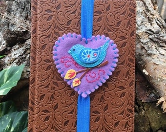 Hand sewn bookmarks by BeQi by GiveAWhoot on Etsy