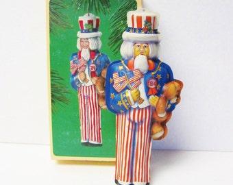 Uncle sam figurine | Etsy