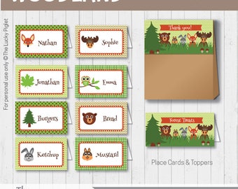 Woodland party | Etsy