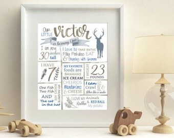 Baby birth facts | Etsy