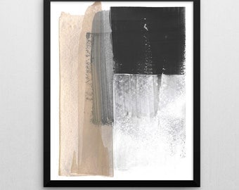 Colorblock art | Etsy