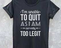 Unique too legit to quit related items | Etsy