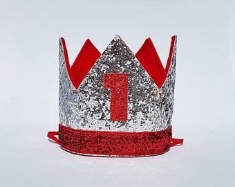 Crown with number | Etsy