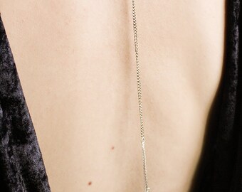 Unique back necklace related items | Etsy