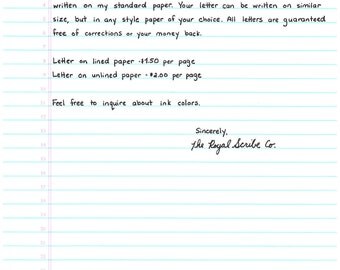 Plain letters | Etsy