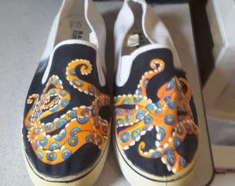 Octopus shoes | Etsy