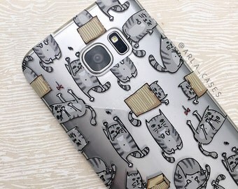 Cat phone case | Etsy