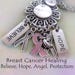 Set of 2 Mother Daughter Compass Lockets Personalized w-Letter