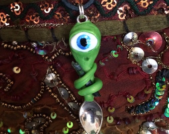 Polymer clay alien | Etsy