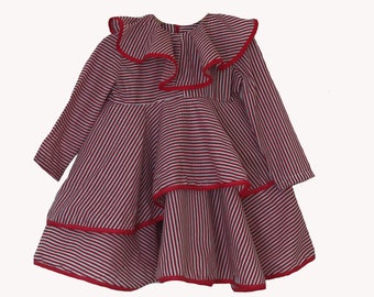 Red baby dress | Etsy