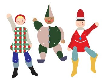 Stacy and Stella printable paper dolls