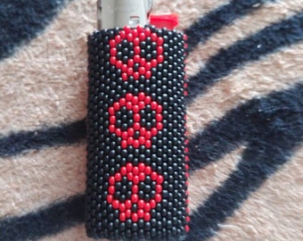 Beaded lighter case | Etsy