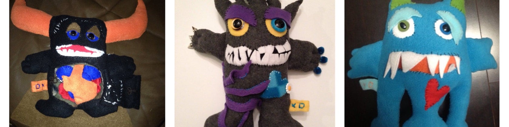 Create Your Own Monster Kits by MonstersMadeWithLove on Etsy