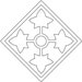 US Army 4th Infantry Division Patch Vecor Files dxf eps svg