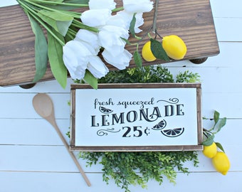 Lemonade sign | Etsy