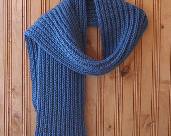 Denim scarf | Etsy