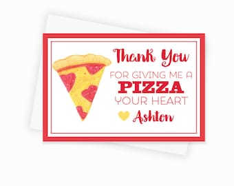 Pizza thank you | Etsy