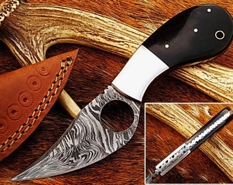 Damascus knives | Etsy