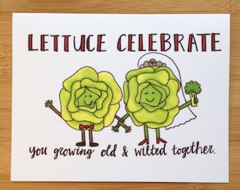 Lettuce celebrate | Etsy