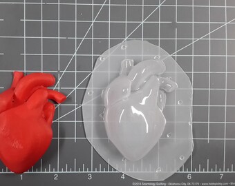 Human heart mold | Etsy