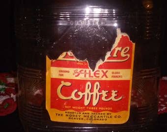 Vintage coffee label | Etsy